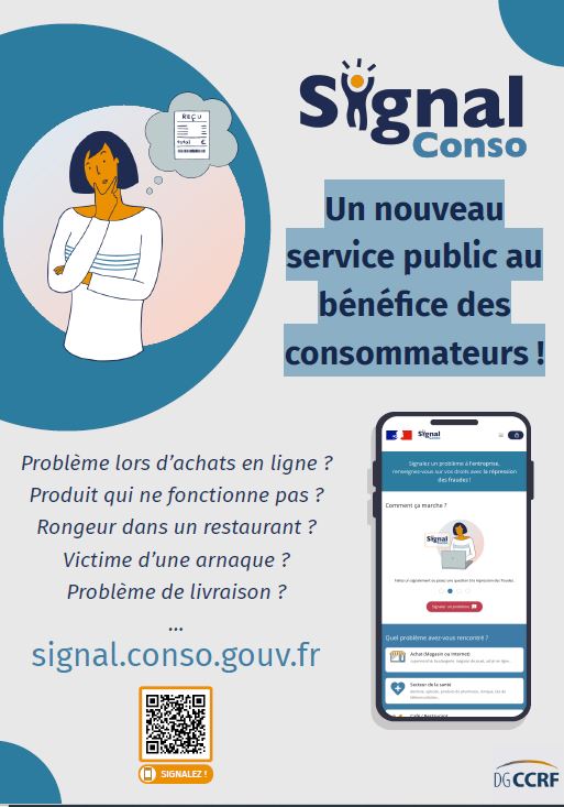 SIGNAL CONSO - UN NOUVEAU SERVICE AU BENEFICE DES CONSOMMATEURS - Martinet
